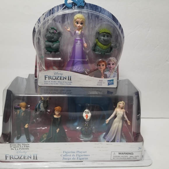 Hasbro | Toys | Disney Frozen Ii Deluxe Figurine Playset Action Figures ...